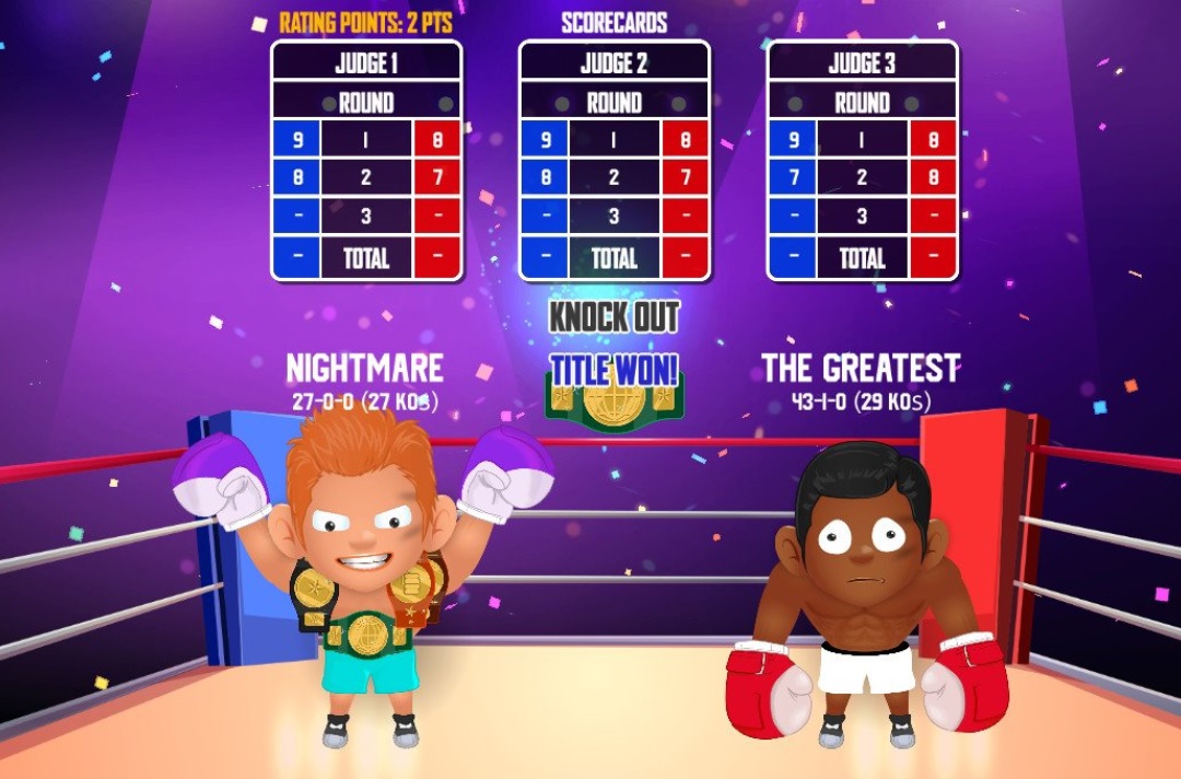 Mini Video Game Review – Boxing Champs – Things I Like